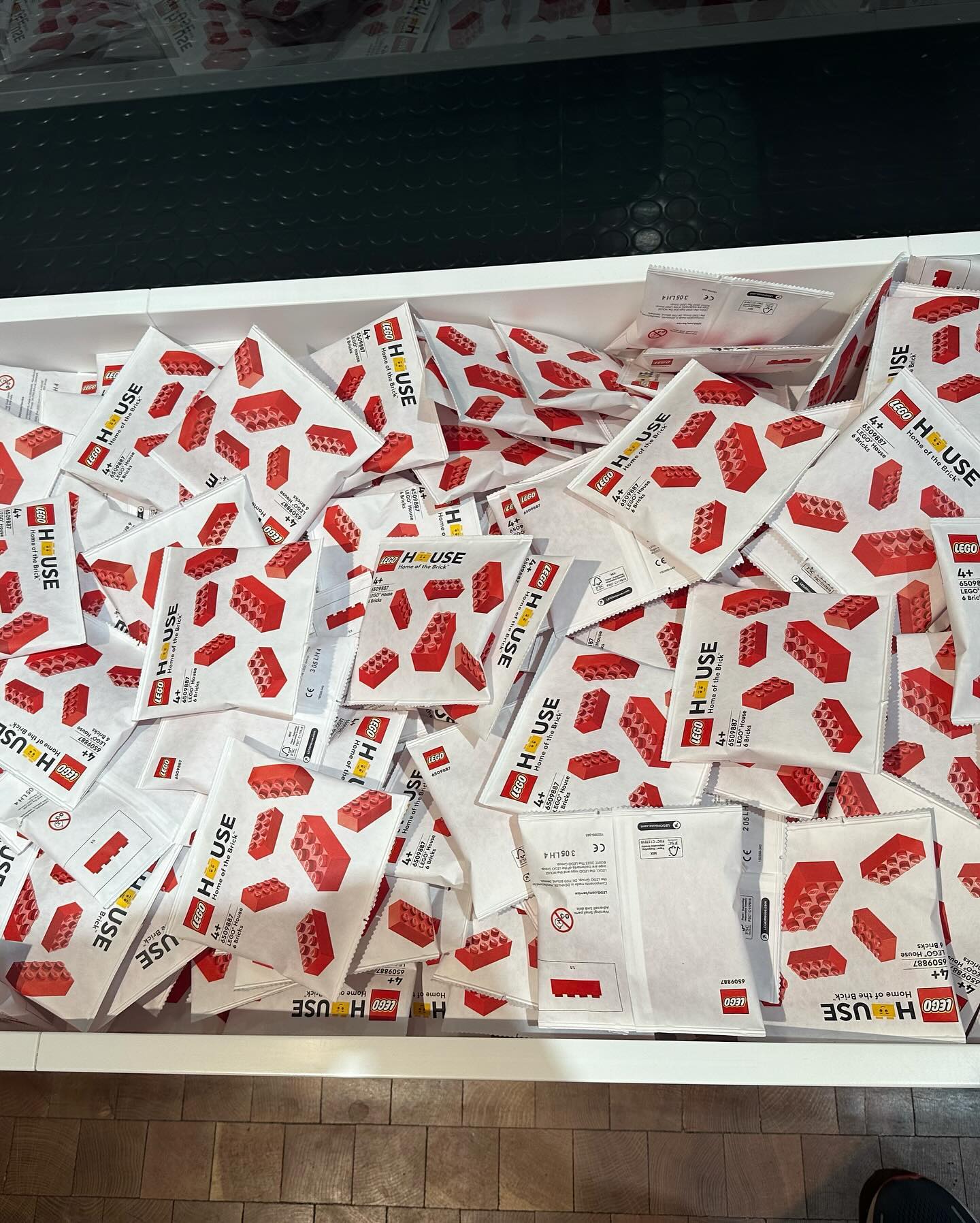 LEGO House free bricks finally switch to paper packaging
