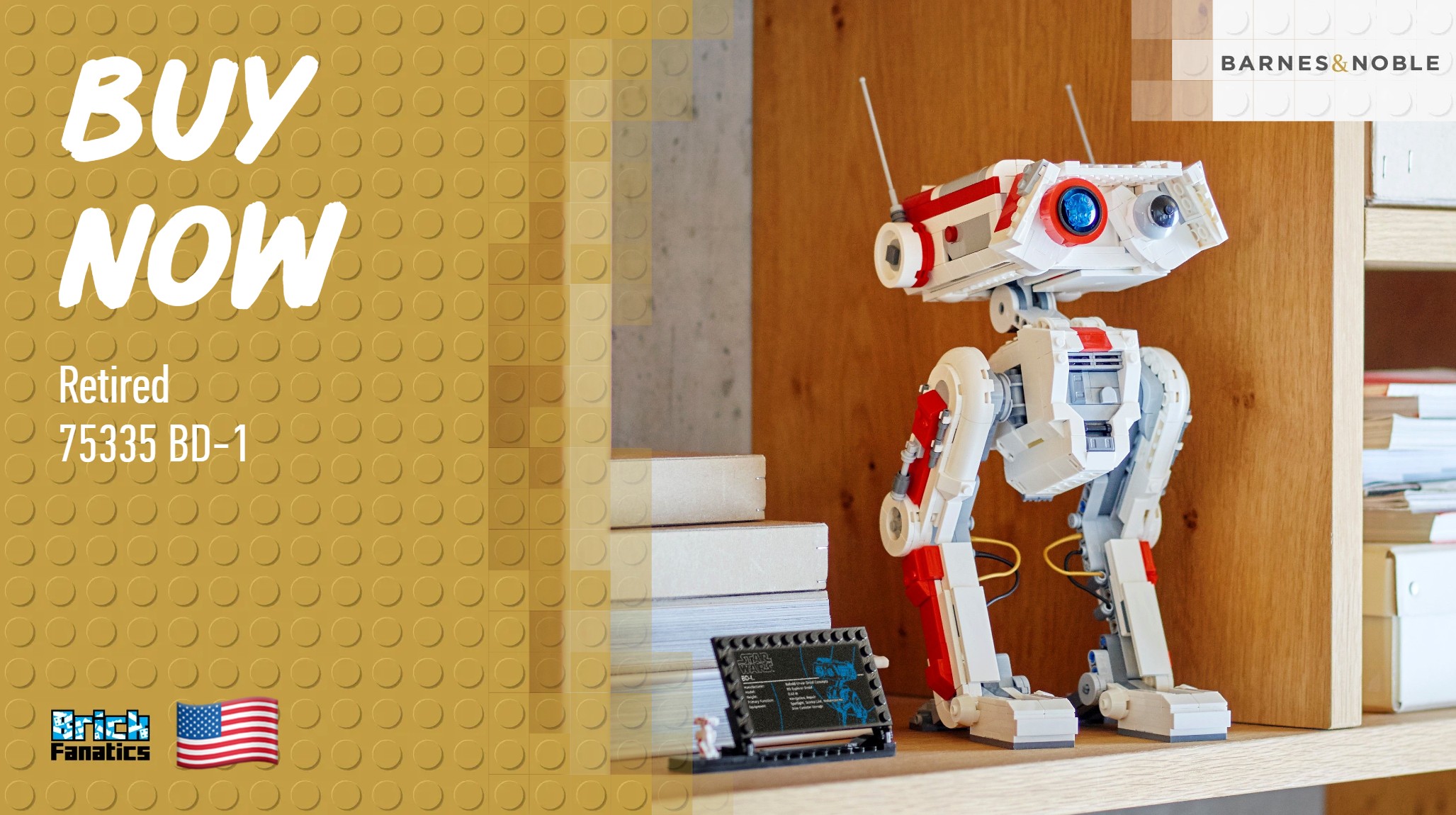 Plug a gap in your LEGO Star Wars droid collection with this retired ...