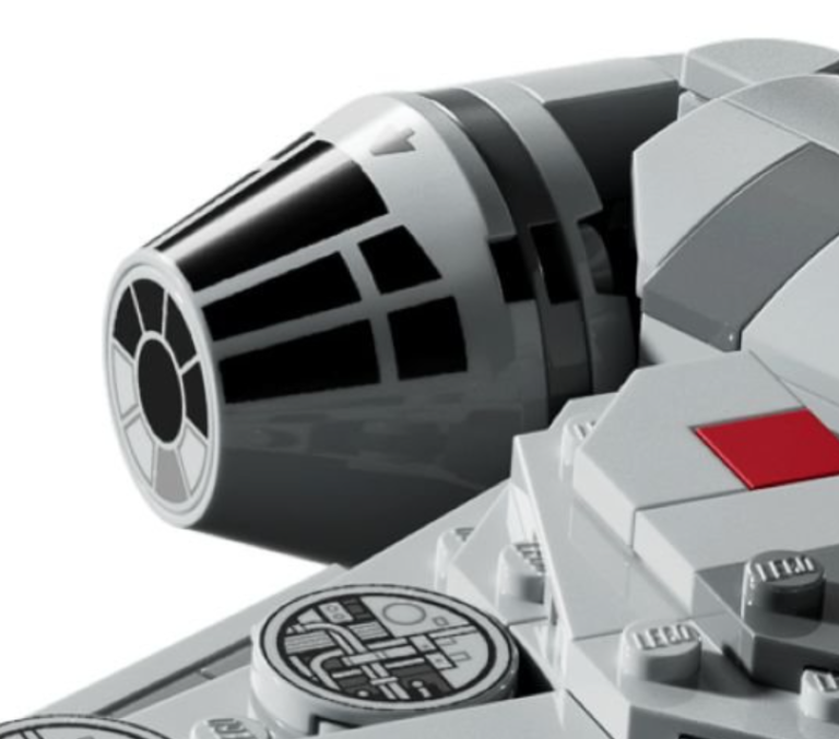 LEGO Star Wars 75375 Millennium Falcon midi-scale comparison