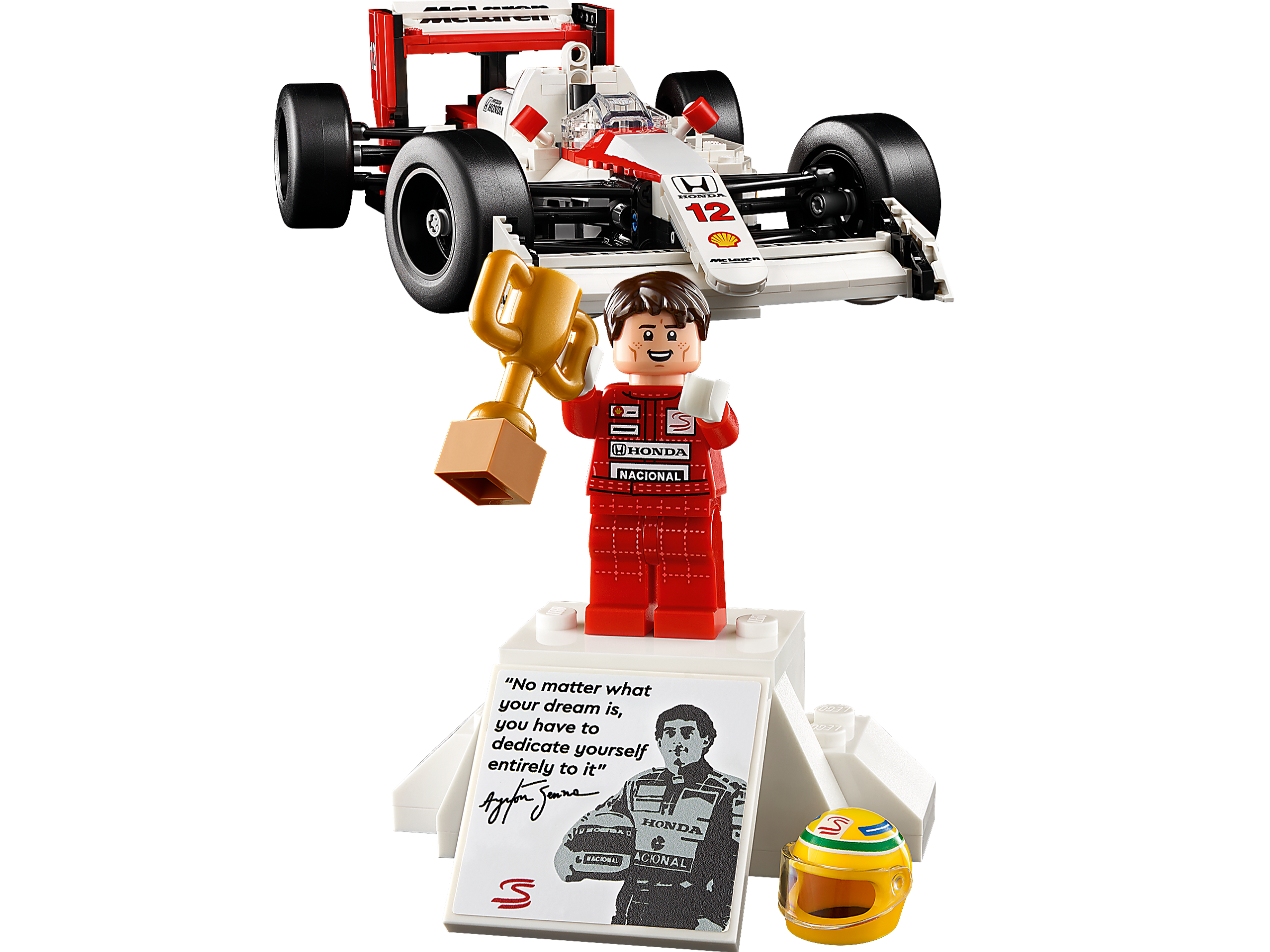 McLaren MP4/4 & Ayrton Senna LEGO Set, Deals & Reviews