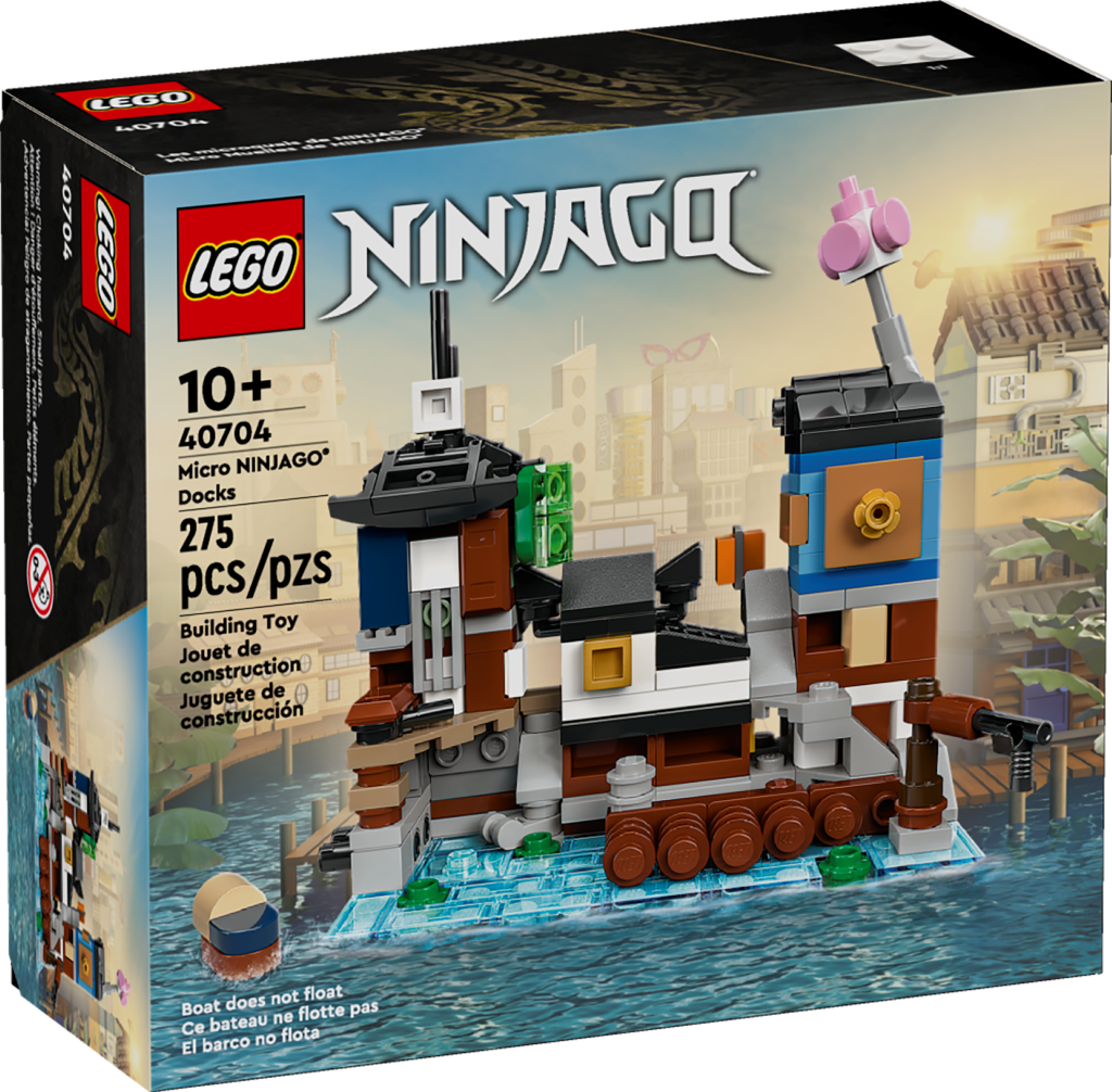 First look at LEGO 40706 Micro NINJAGO City Markets
