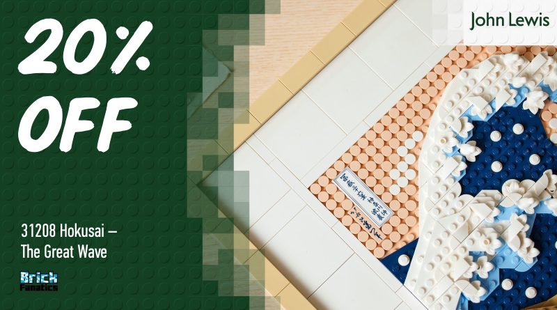 Snag an iconic LEGO artwork for less by shopping with John Lewis