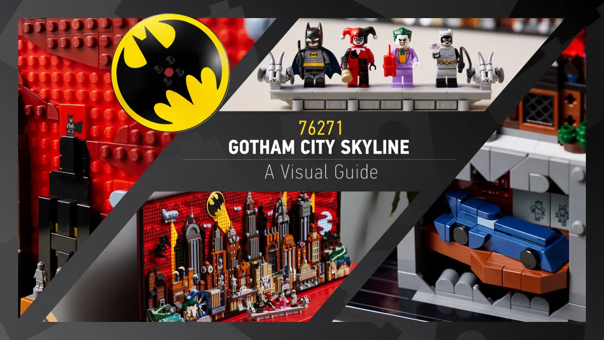 LEGO 76271 Batman: The Animated Series Gotham City visual tour and gallery