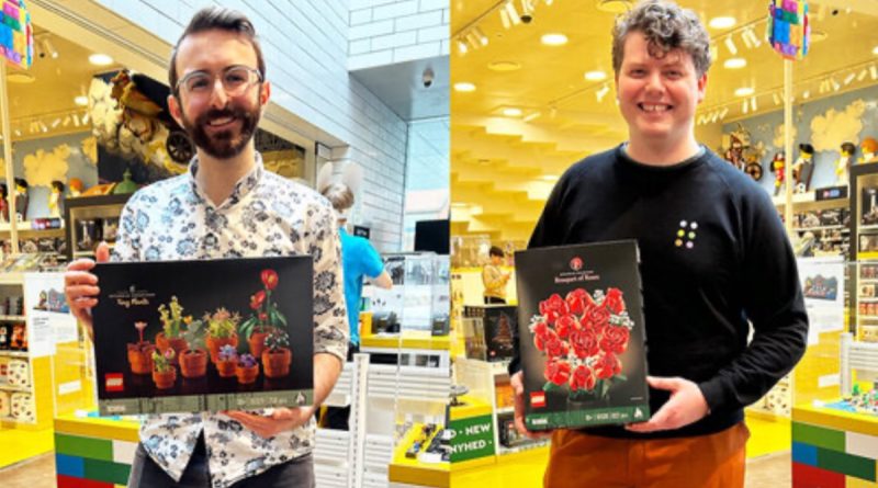 Get your LEGO Botanical Collection sets signed by the designers