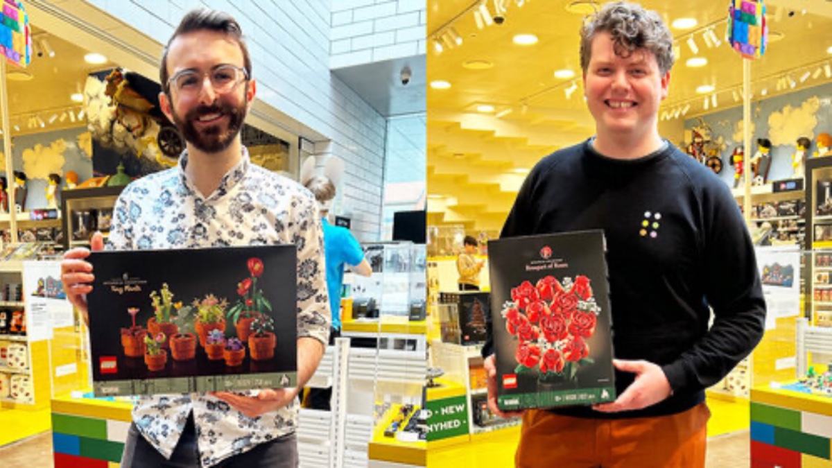 Get your LEGO Botanical Collection sets signed by the designers