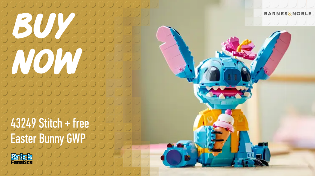 LEGO Disney Stitch: entrega gratuita en dos días en Barnes & Noble