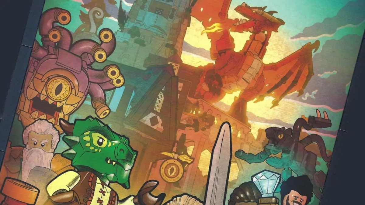 LEGO Insiders Dungeons & Dragons: Red Dragon's Tale adventure book review