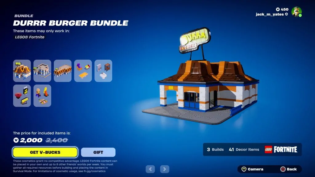 The first LEGO Fortnite LEGO Kits are out now