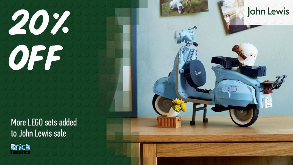 More LEGO sets added to John Lewis sale