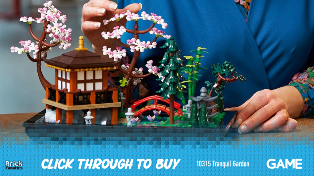 Enjoy a calm moment with a tempting discount on LEGO Icons Tranquil Garden