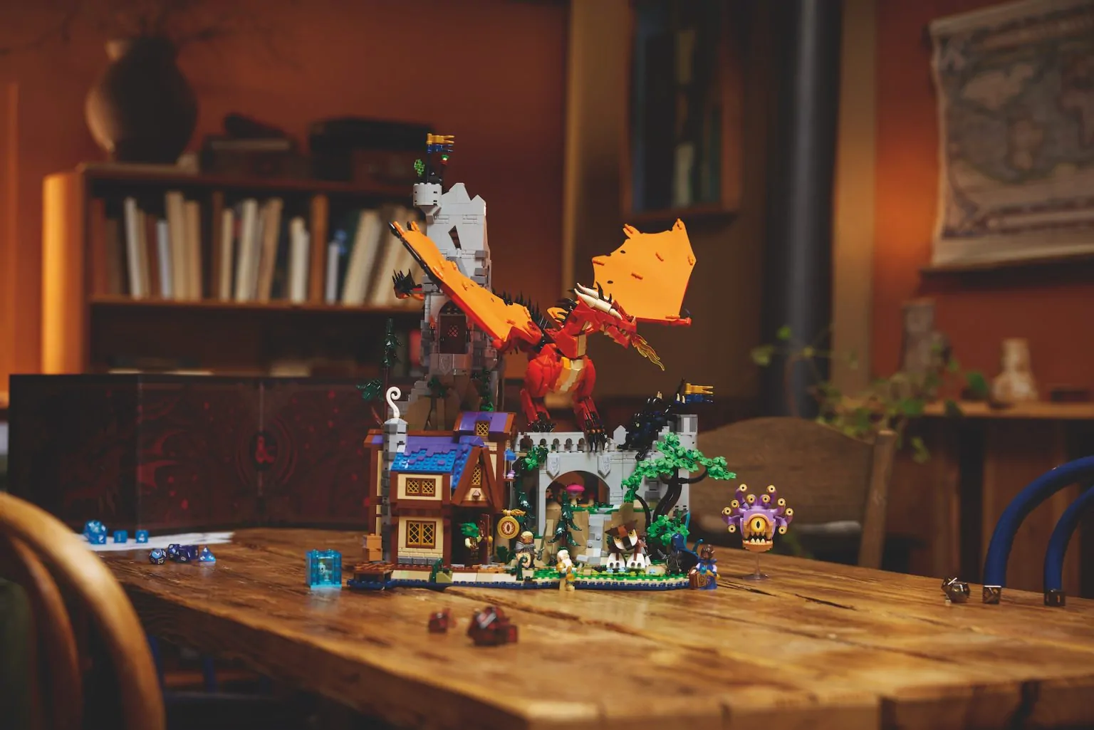 LEGO Ideas 21348 Dungeons & Dragons: Red Dragon's Tale visual tour and ...