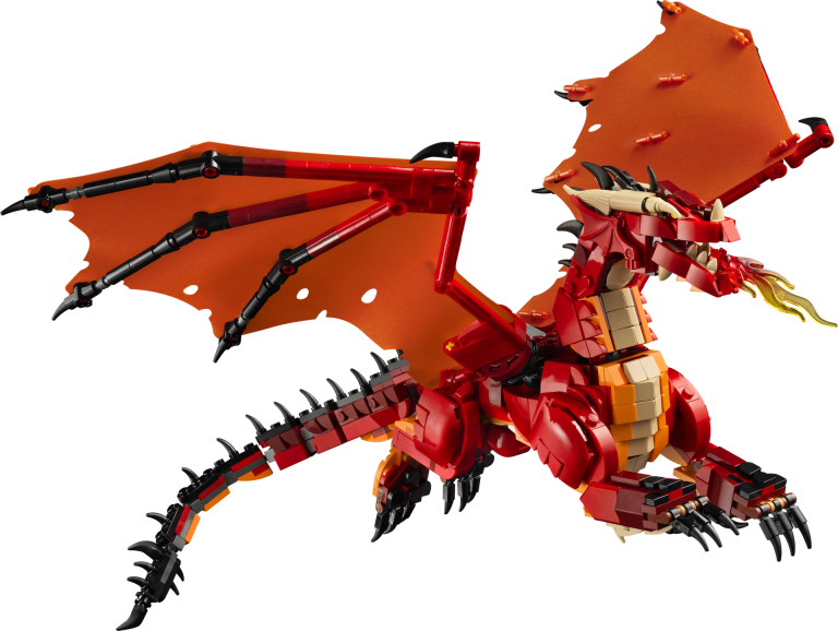 LEGO Ideas 21348 Dungeons & Dragons: Red Dragon’s Tale officially revealed
