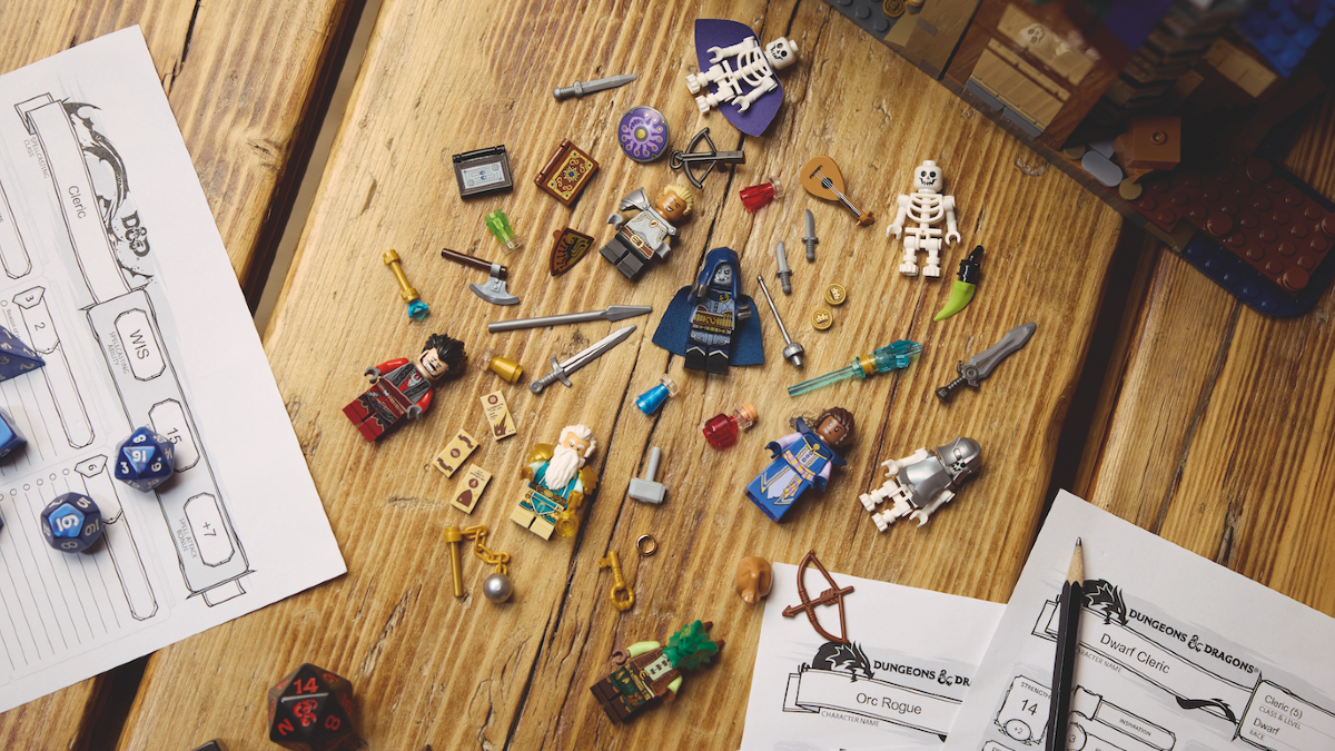 LEGO Ideas 21348 Dungeons & Dragons was almost expandable