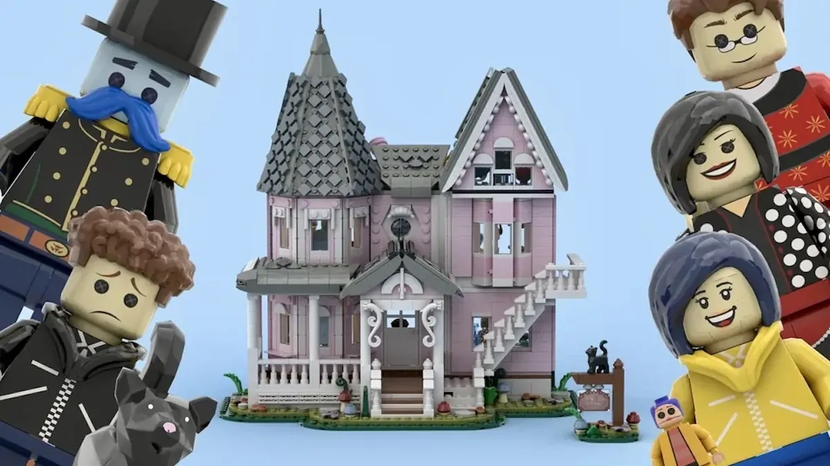 Yet another Coraline-inspired set makes it past 10k on LEGO Ideas
