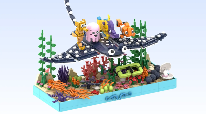 LEGO Ideas Finding Nemo – First Day of School 10K supporters