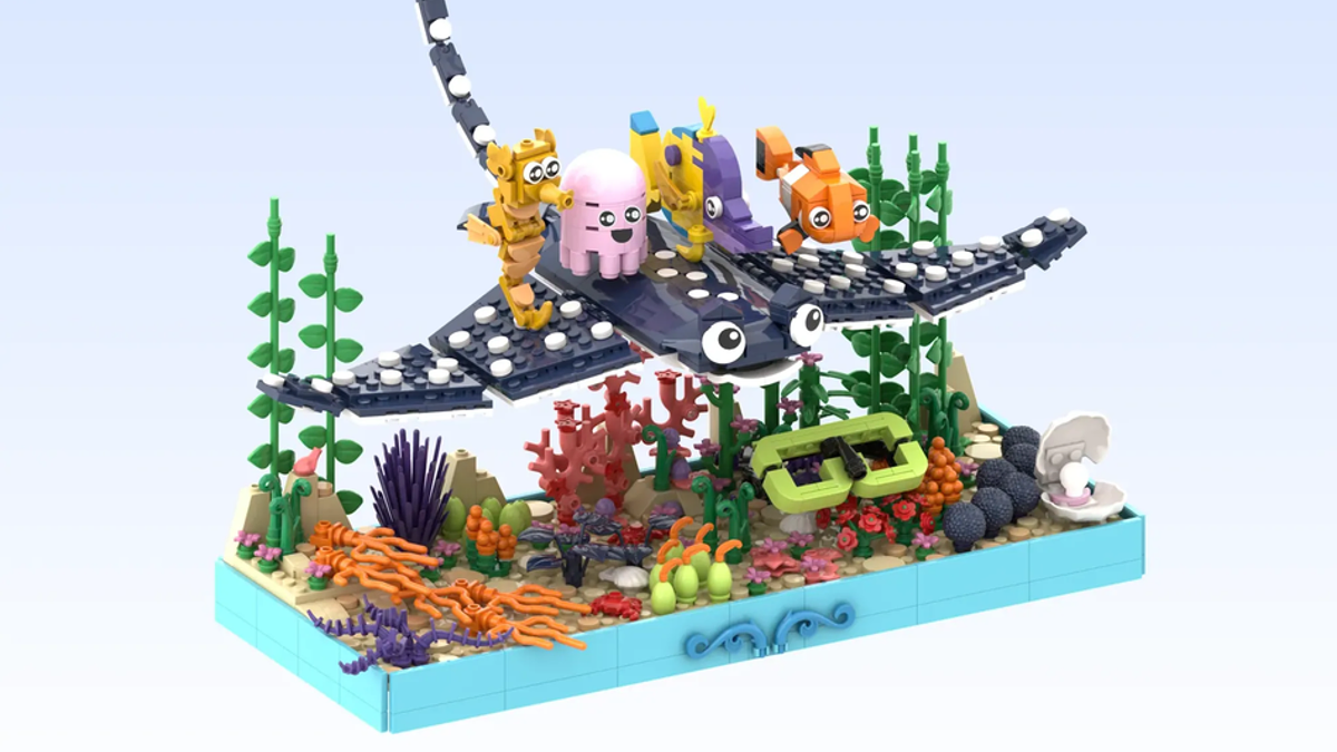 LEGO Ideas Finding Nemo – First Day of School 10K supporters