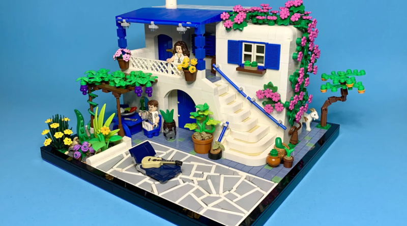LEGO Ideas Greek Holiday basks in the glow of 10K supporters