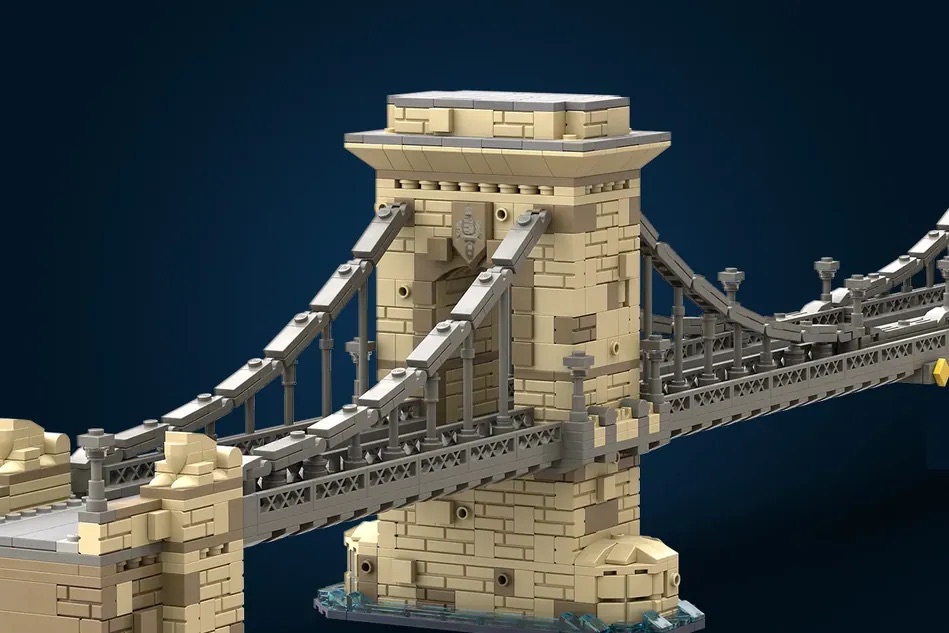 Lego Twin Towers Brooklyn Bridge Man Builds Brooklyn Bridge With Legos