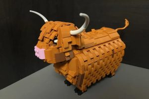 On yonder LEGO Ideas, there stood a Highland Coo