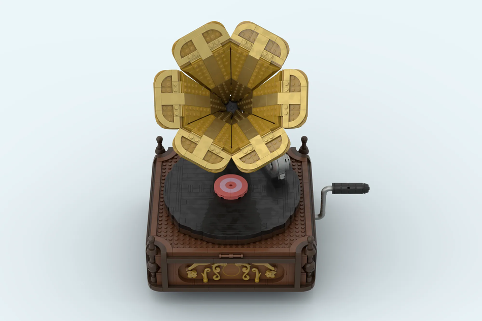 LEGO Ideas Vintage Record Player winds up 10K supporters