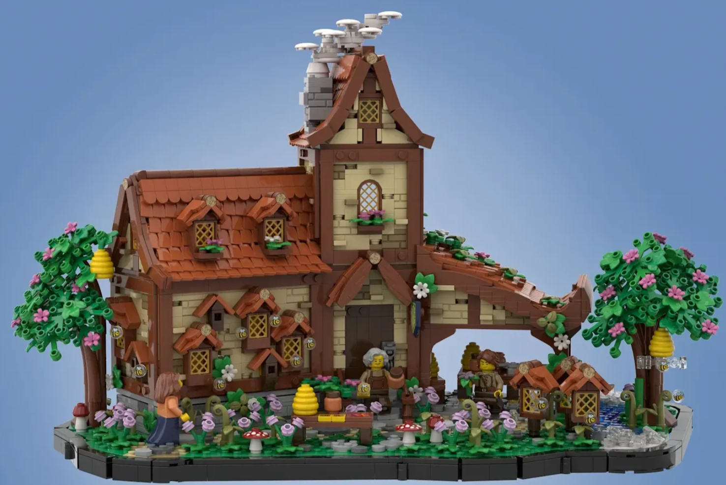 Latest 10K LEGO Ideas medieval project is all the buzz
