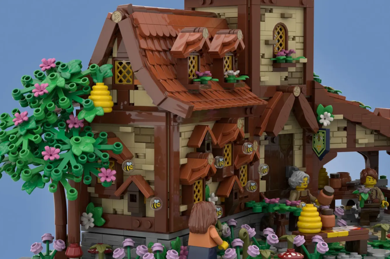 Latest 10K LEGO Ideas medieval project is all the buzz