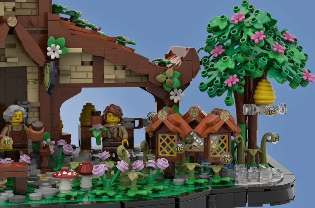 Latest 10K LEGO Ideas medieval project is all the buzz