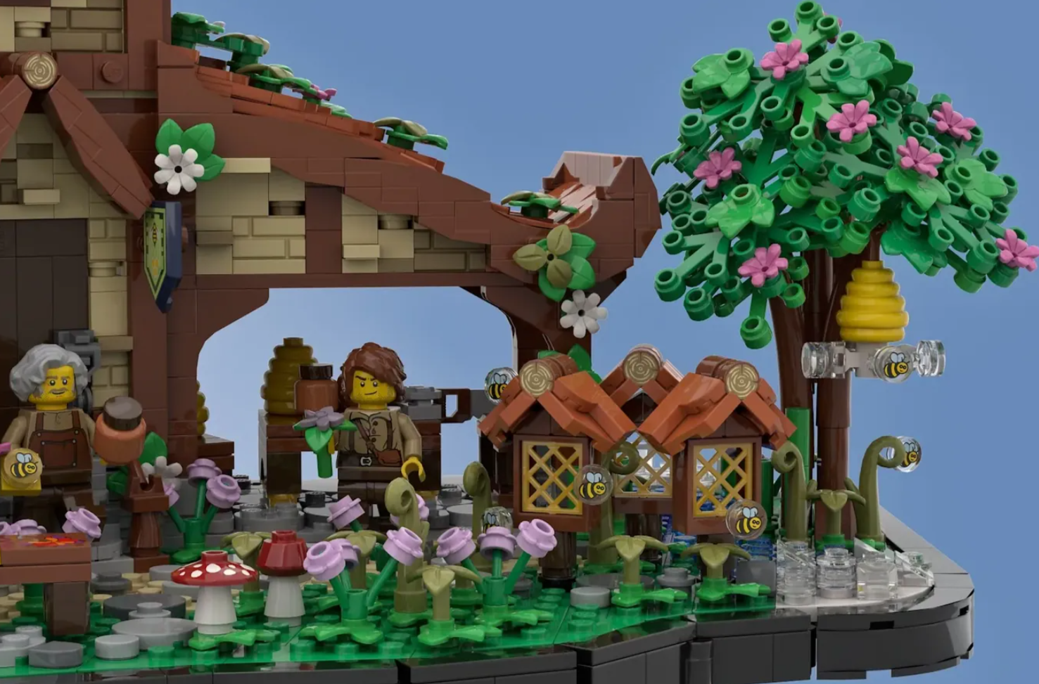 Latest 10K LEGO Ideas medieval project is all the buzz