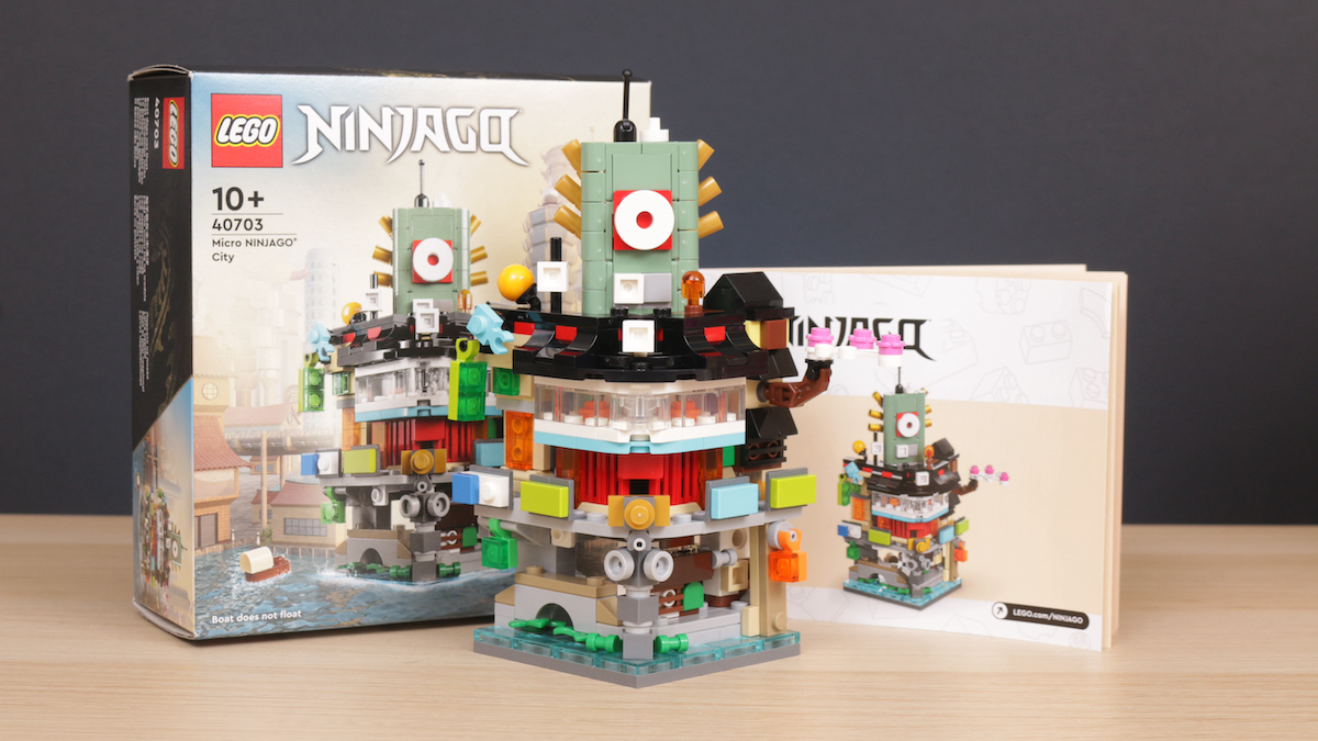 LEGO Insiders 40703 Micro NINJAGO City review - Brick Fanatics