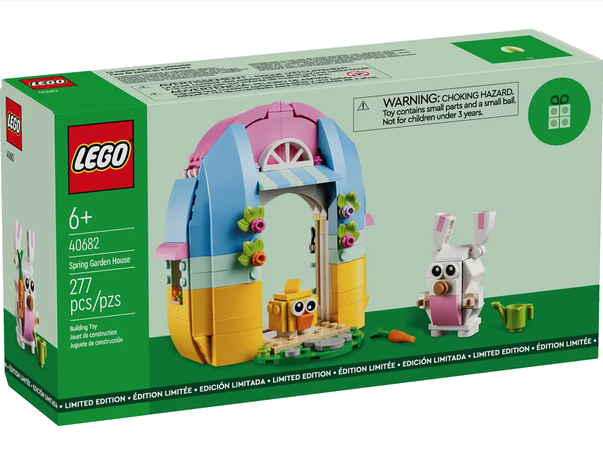 LEGO 40682 Spring Garden House GWP officially revealed