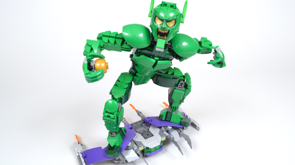 LEGO Marvel 76284 Green Goblin Construction Figure review
