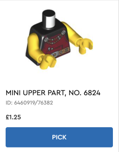 12 LEGO Pick a Brick elements you should pick up while you can