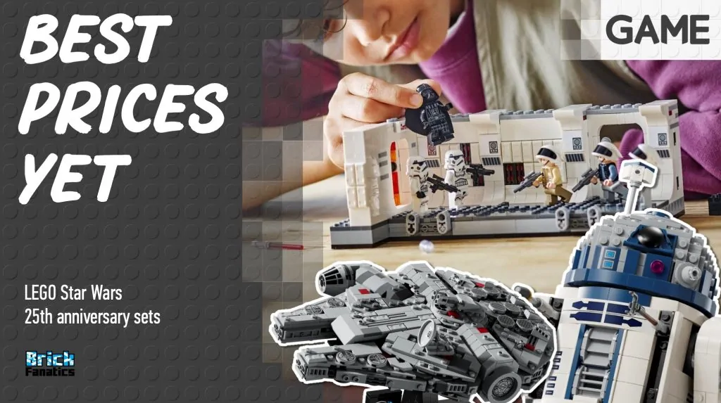 Lowest prices yet on LEGO Star Wars 25th anniversary sets