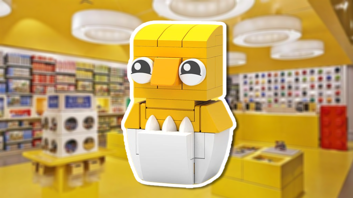 Bepul LEGO Easter Chick modeli LEGO doʻkonlariga keladi