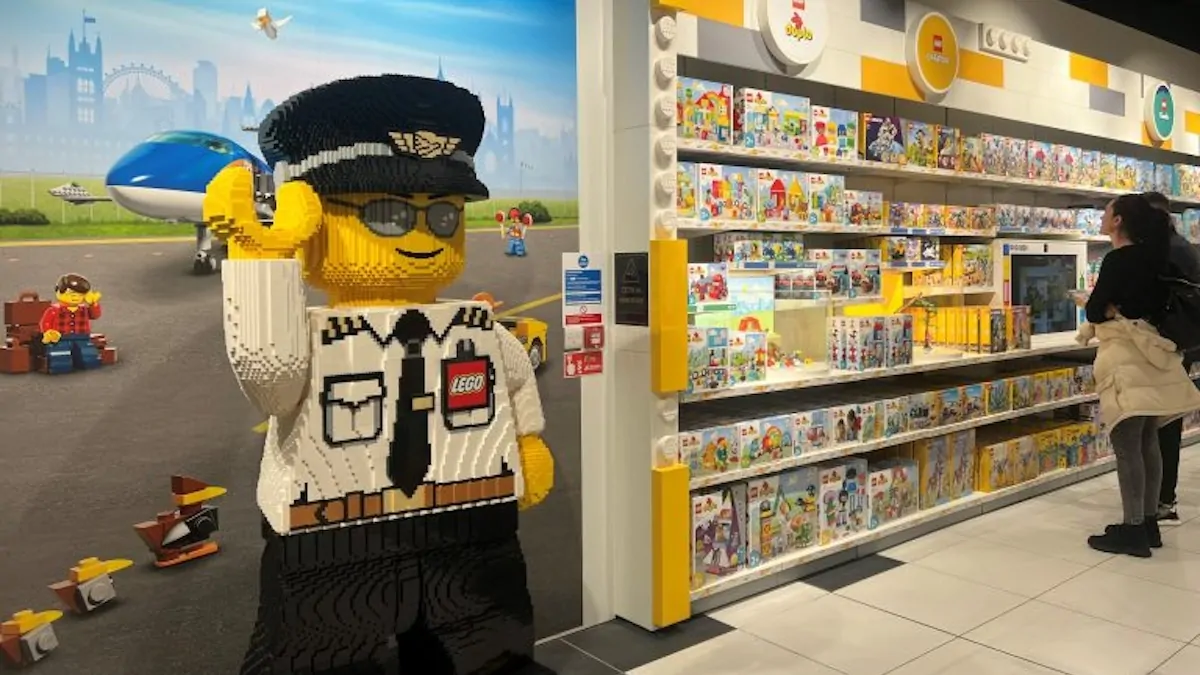 New LEGO Store opens at London Luton Airport complete with AR experience