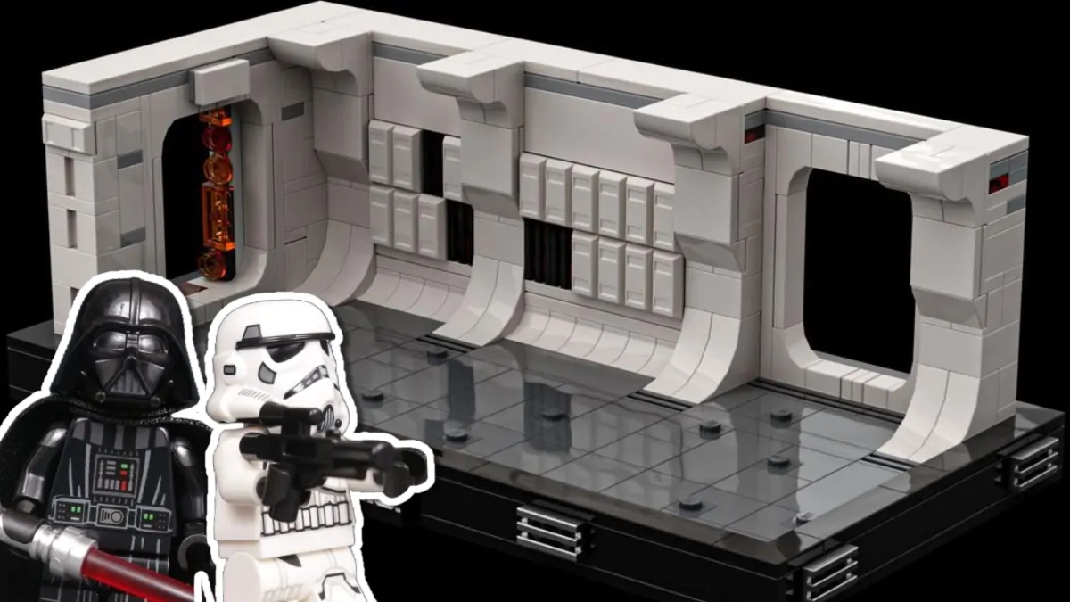 How to turn LEGO Star Wars Tantive IV into the diorama it was ...
