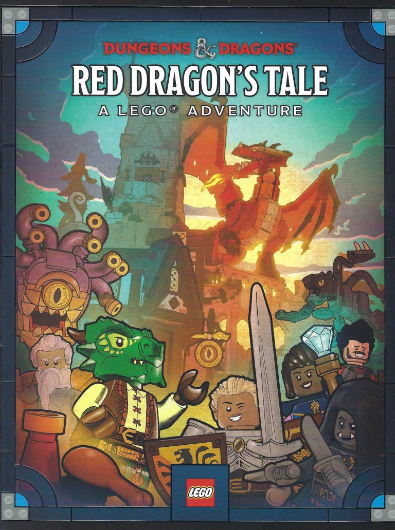 LEGO Insiders Dungeons & Dragons: Red Dragon's Tale adventure book review