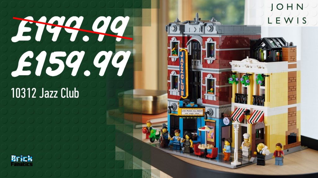 LEGO Icons deals: Enjoy a night at the Jazz Club for less in John Lewis ...