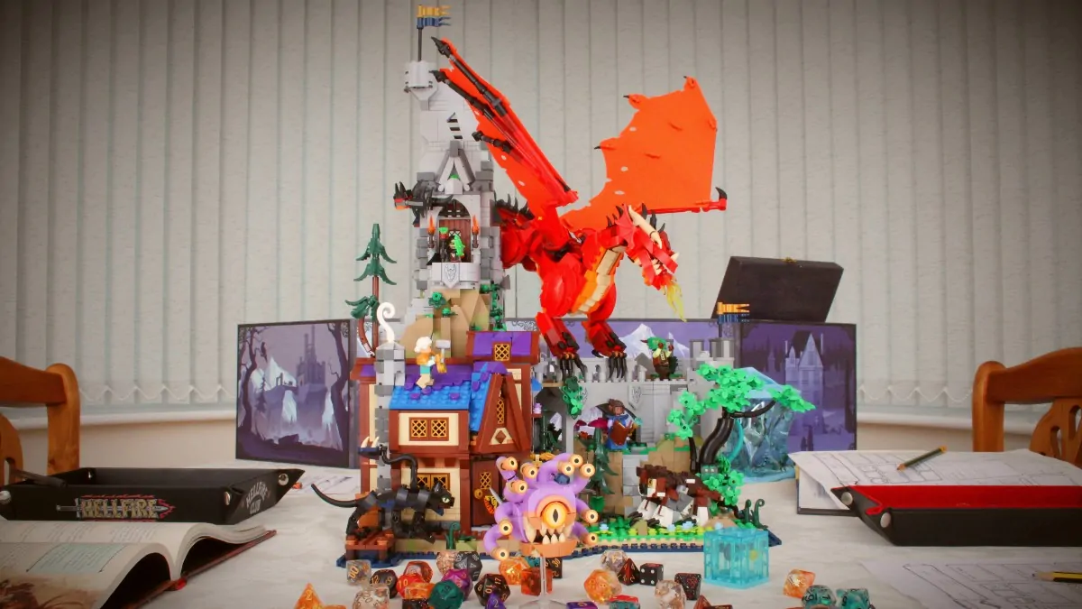 LEGO 21348 Dungeons & Dragons: Red Dragon's Tale review
