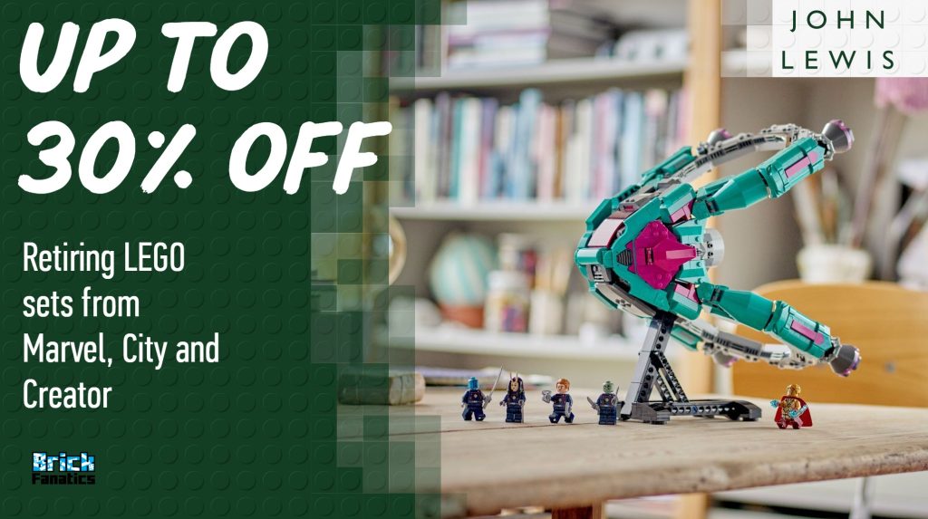 Six retiring LEGO sets not to miss out on in the John Lewis sale