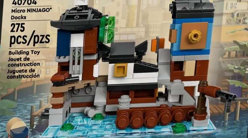 LEGO 40704 Micro NINJAGO Docks available now