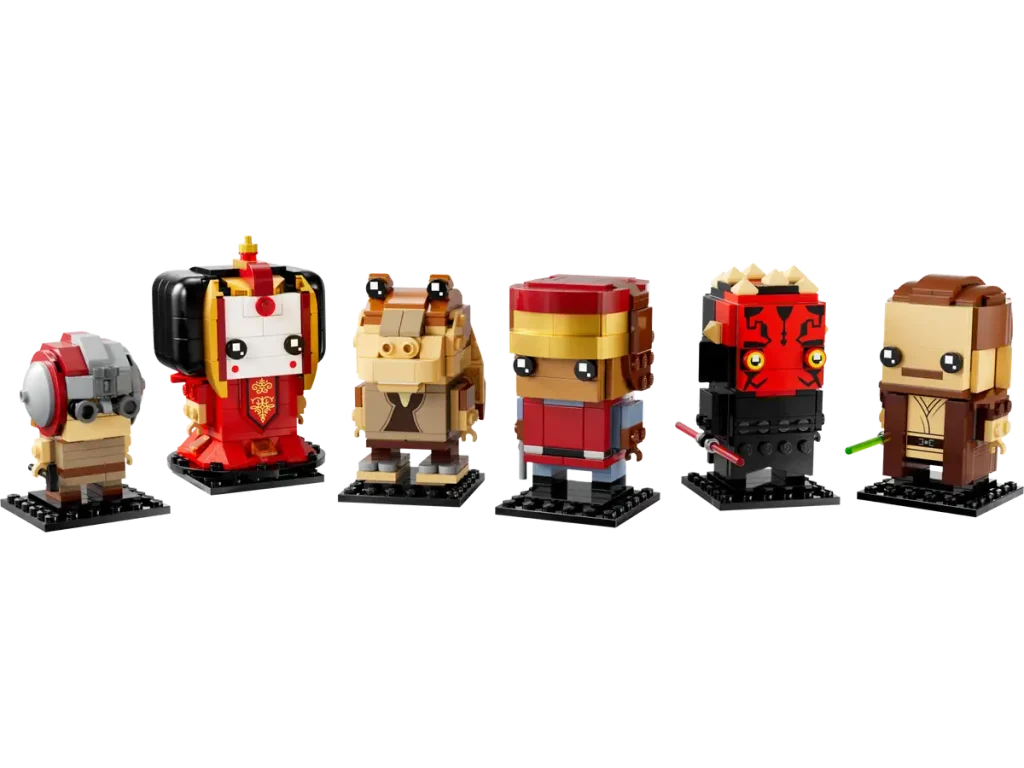 LEGO Star Wars 40676 The Phantom Menace BrickHeadz revealed