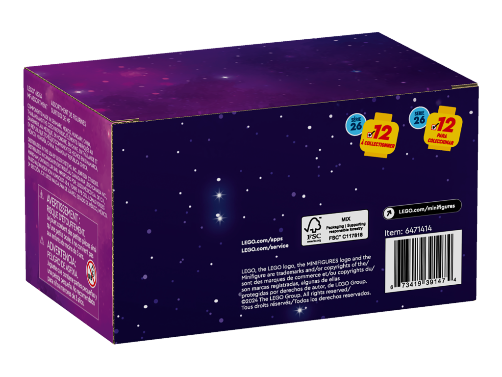 LEGO Collectible Minifigures 66764 Series 26 Space 6 Pack avslöjat