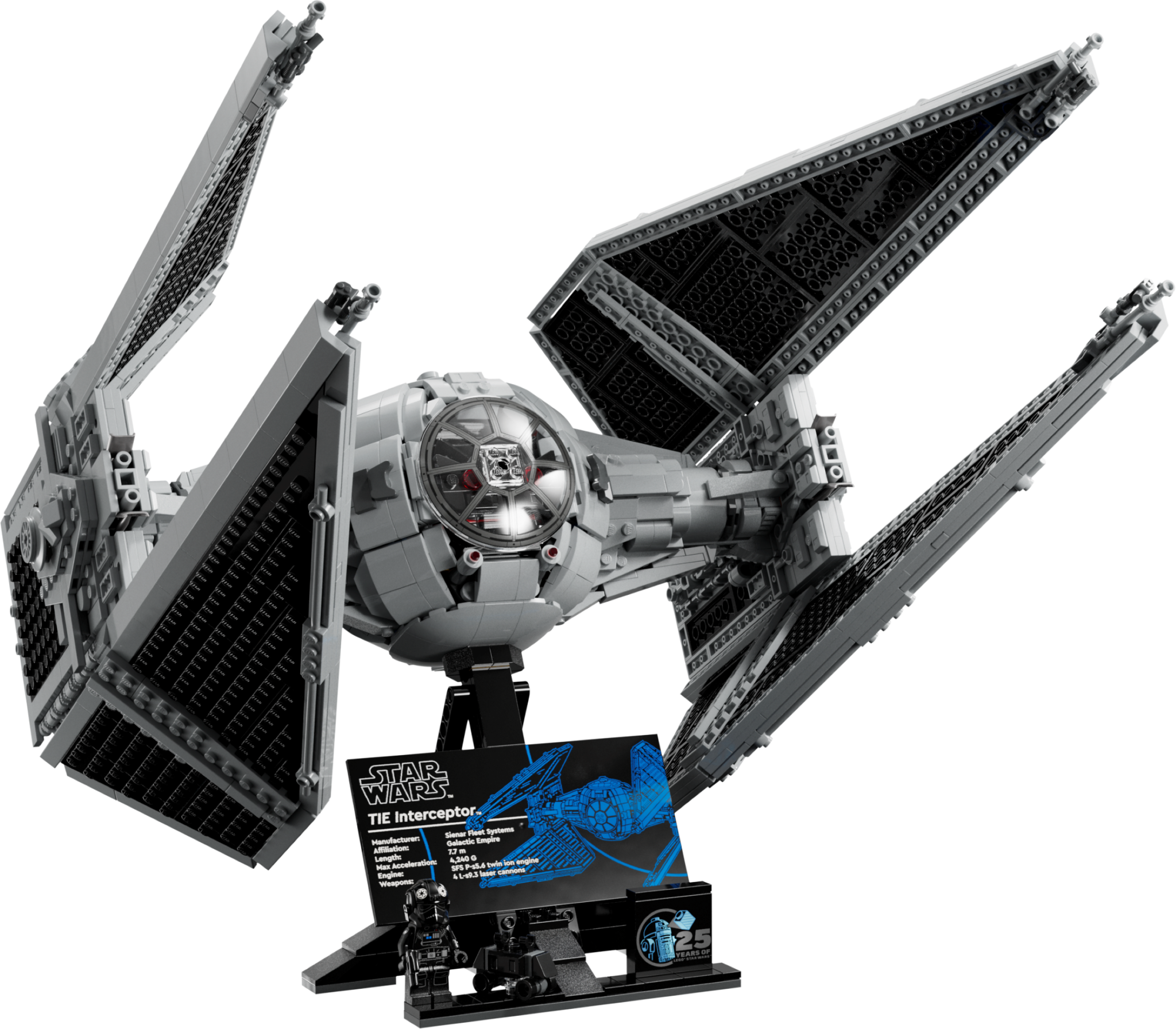 LEGO Star Wars UCS TIE Interceptors have one important detail in common
