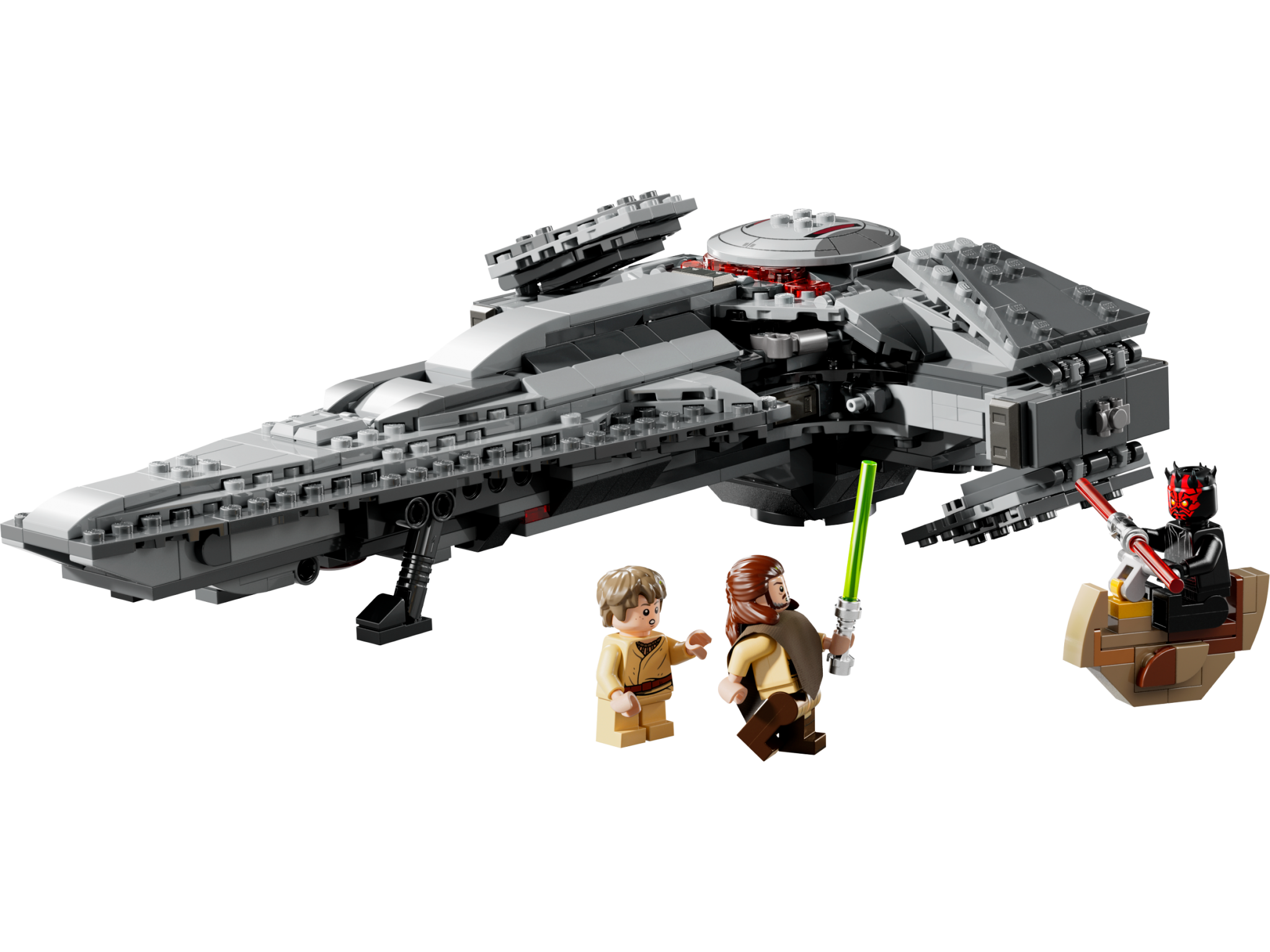 LEGO Star Wars 75383 Darth Maul's Sith Infiltrator gets cautious ...