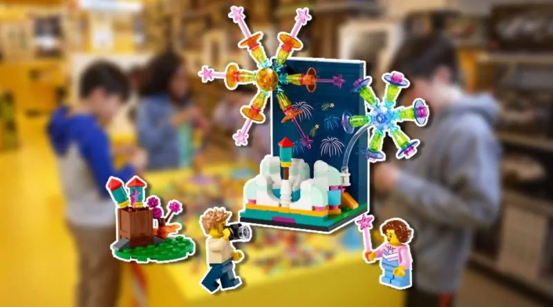 First official photo of LEGO GWP 40689 Firework Celebrations