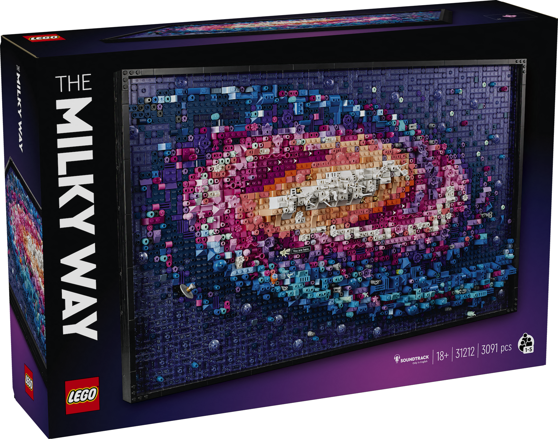LEGO Art 31212 The Milky Way Galaxy officially revealed