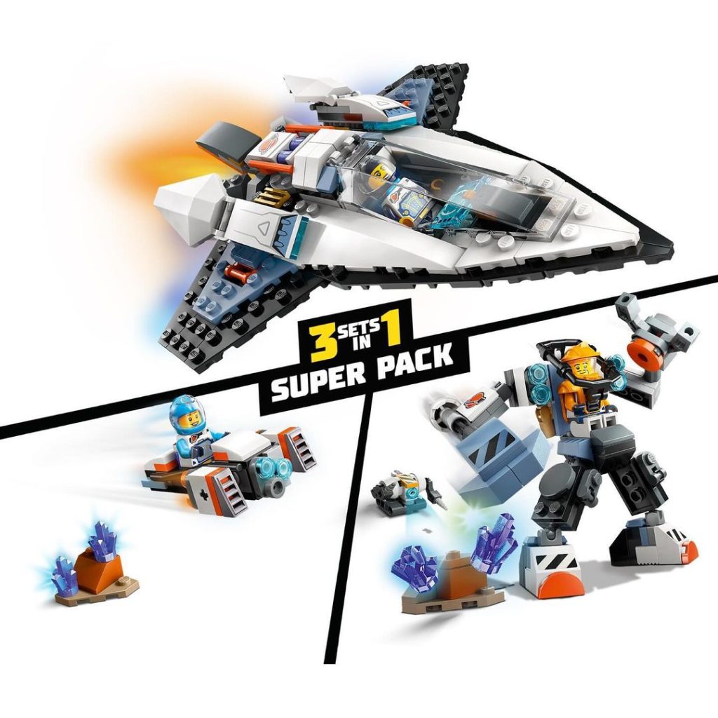 New LEGO City space-themed 3-in-1 set revealed