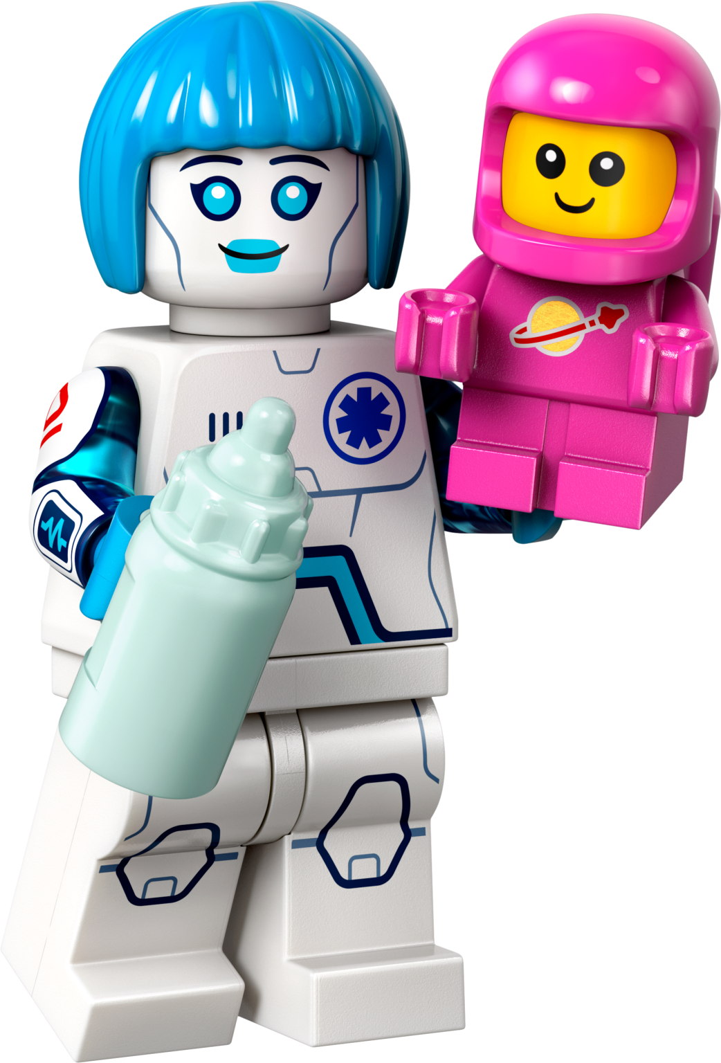 Every LEGO Classic Space astronaut colour so far