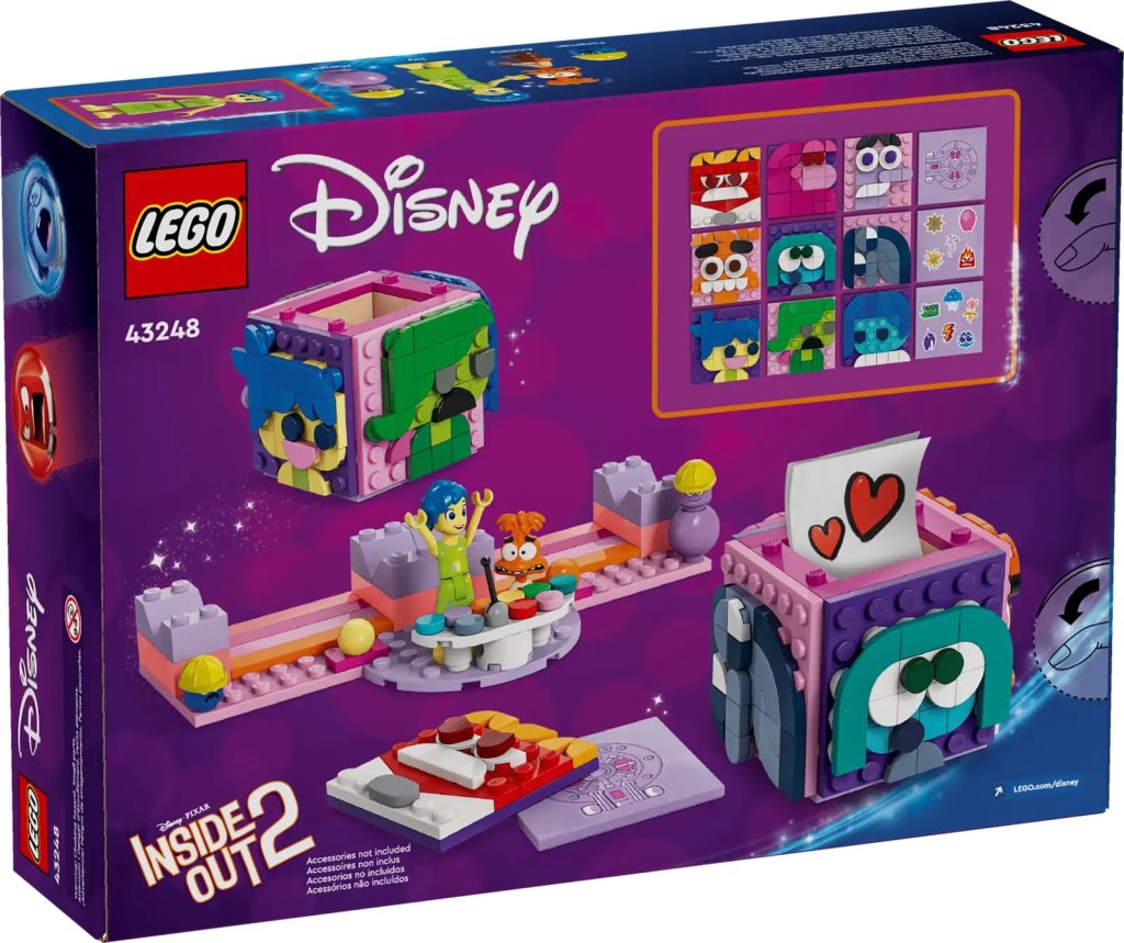 International prices revealed for LEGO Disney Pixar Inside Out 2
